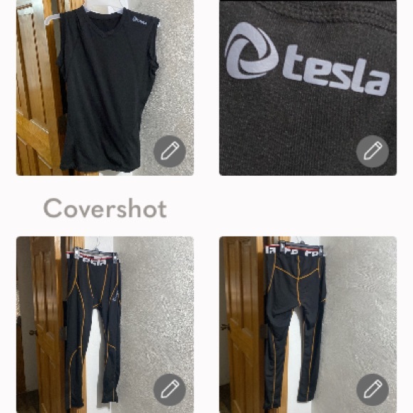 Tesla | Tops | Tesla Fleece Lined Tank 25d 55w Tesla Pant 155a | Poshmark